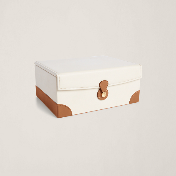 Polo Ralph Lauren Ryan Box In Cream / Saddle | ModeSens