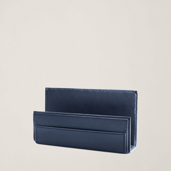 Polo Ralph Lauren Brennan Leather Letter Rack In Saddle | ModeSens