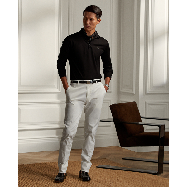 Polo Ralph Lauren Slim Fit Stretch Chino Pant In Deckwash White | ModeSens
