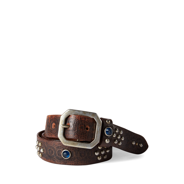 Studded Leather Belt | The Hoxton Trend