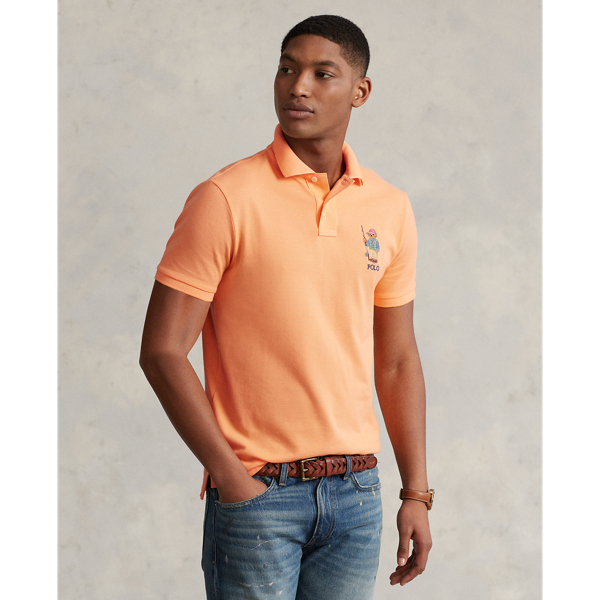 Custom Slim Fit Polo Bear Polo Shirt | The Hoxton Trend