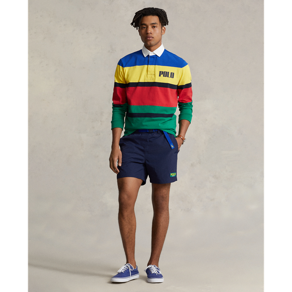 Ralph Lauren 6-inch Water-resistant Polo Beach Short In Newport Navy ...