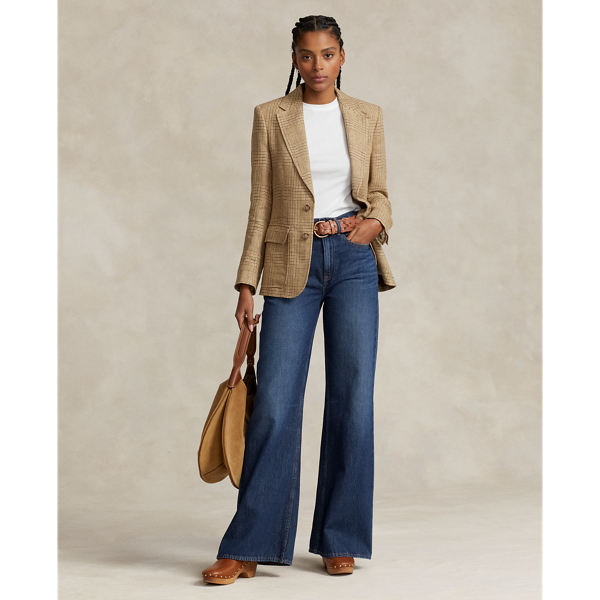 Ralph Lauren High-rise Wide-leg Jean In Ayora Wash | ModeSens