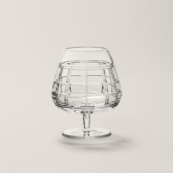 Polo Ralph Lauren Hudson Plaid Brandy Glass In Clear | ModeSens