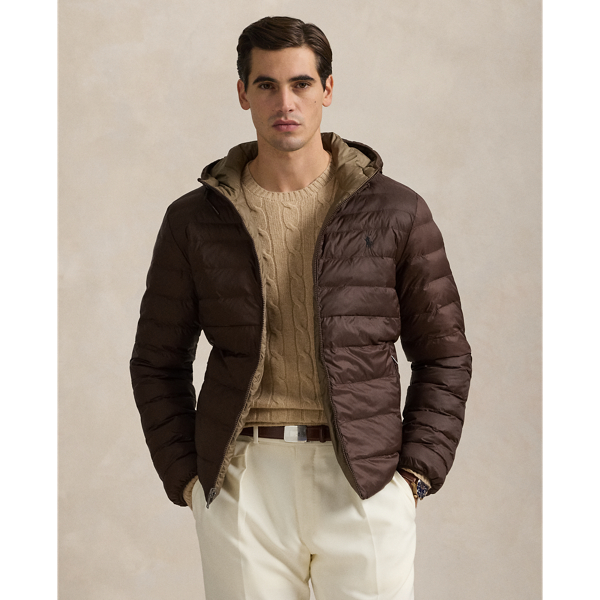 Polo Ralph Lauren The Colden Reversible Jacket In Nutmeg Brown/dark ...